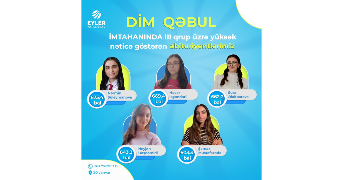 Eyler Academy, təhsil dizaynları, reklam postları, abituriyent postu ...