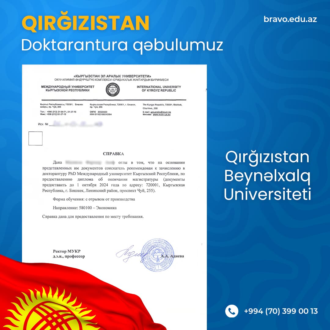 Bravo.Edu.Az Təhsil mərkəzi, xaricdə təhsil, instagram postları, reklam ...